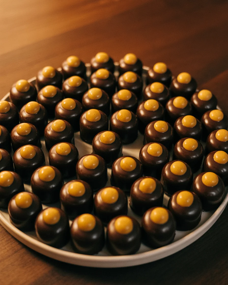 Chocolate Peanut Butter Rice Krispy Cups