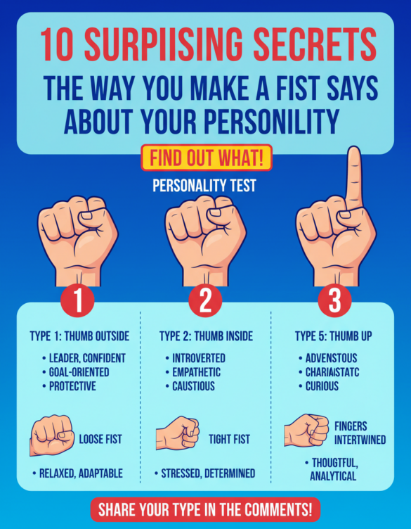 10 Surprising Secrets The Way You Make A Fist Says About Your ...