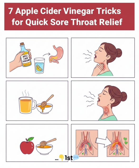 7 Apple Cider Vinegar Tricks for Quick Sore Throat Relief