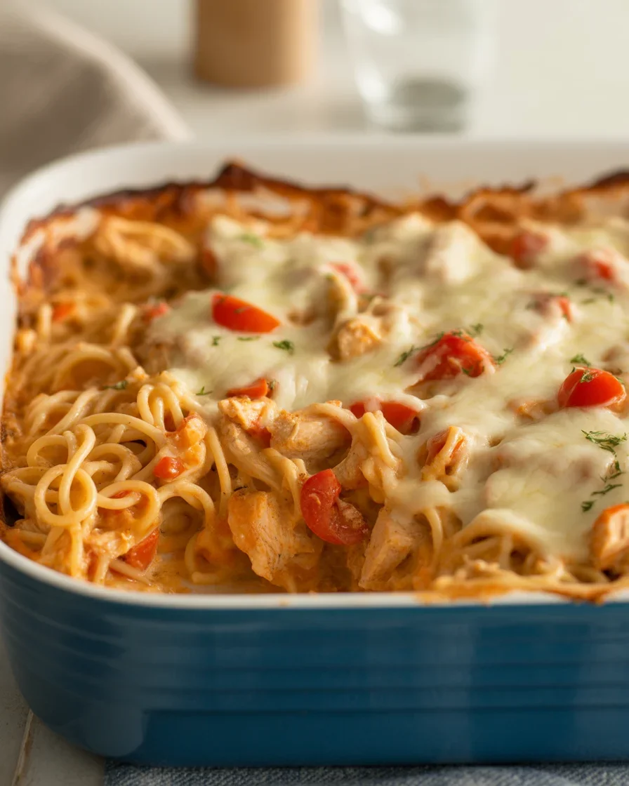 Chicken Spaghetti Casserole