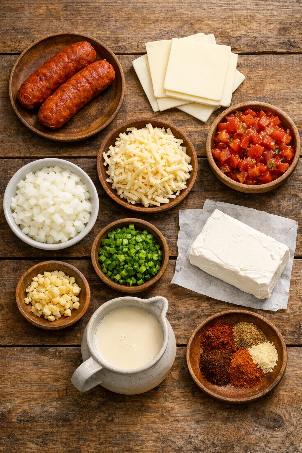 Creamy Chorizo Queso Dip - Midd Leeast Sector