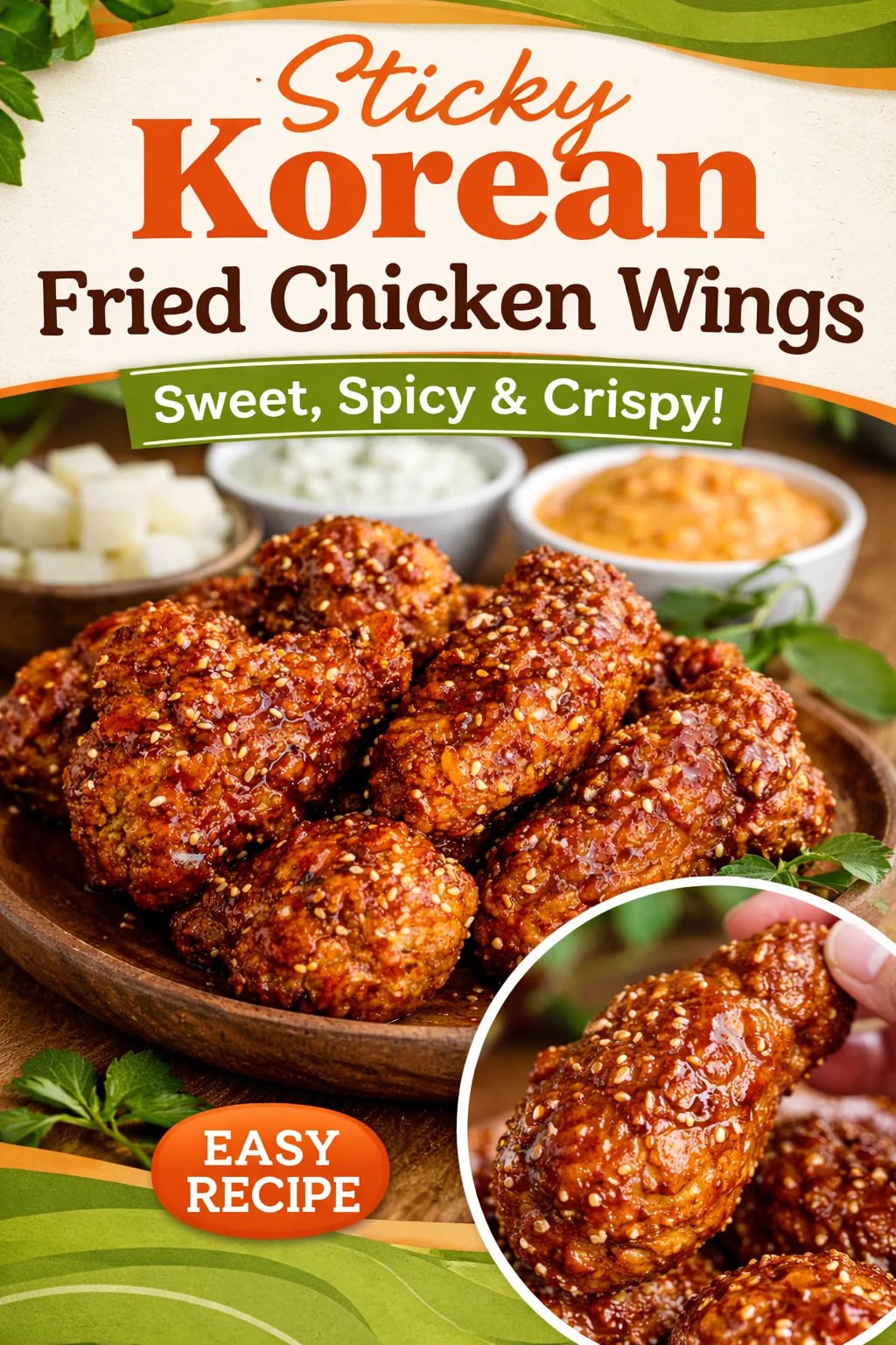 Spicy Korean Fried Chicken - Midd Leeast Sector