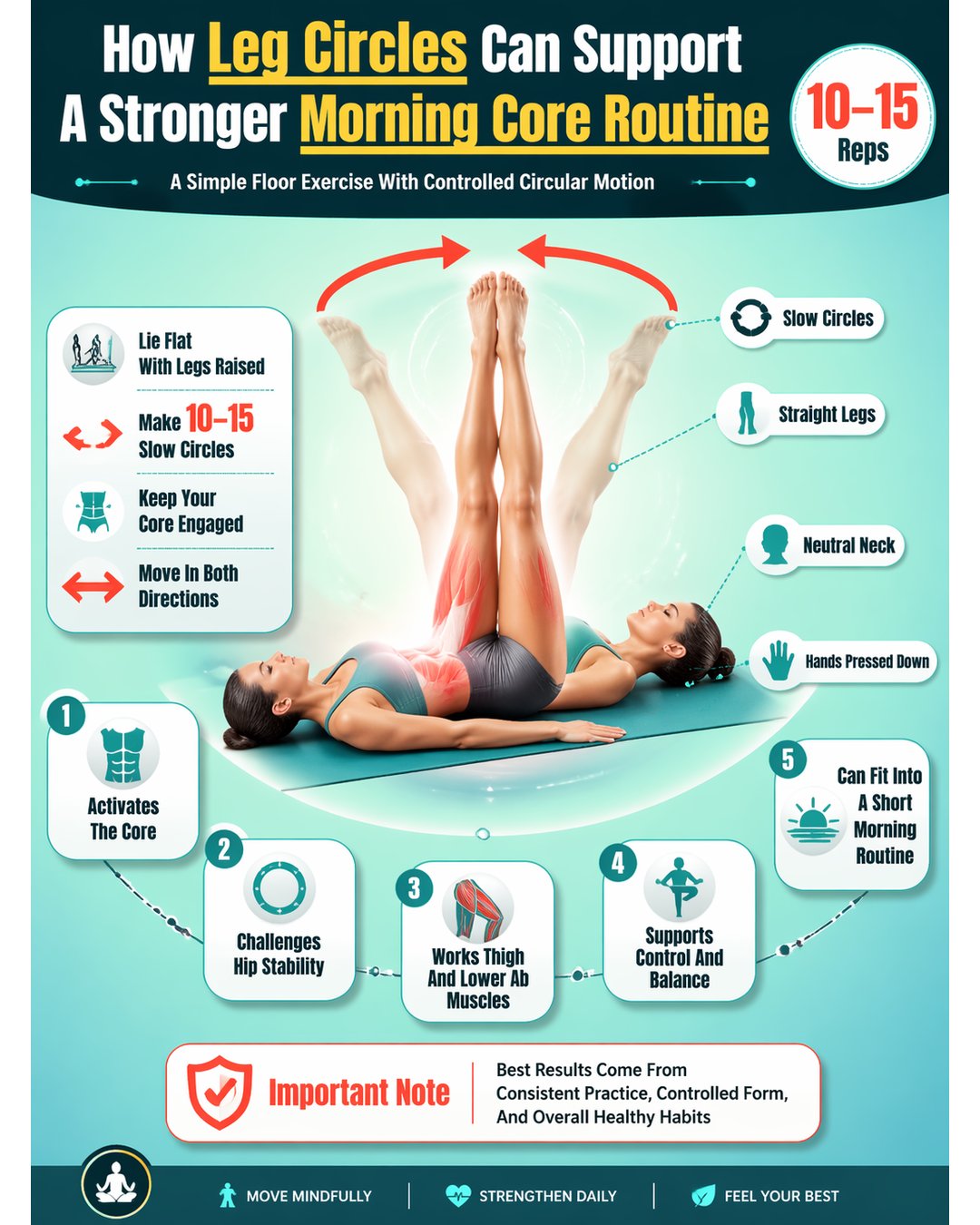 How Leg Circles Can Support A Stronger Morning Core Routine
